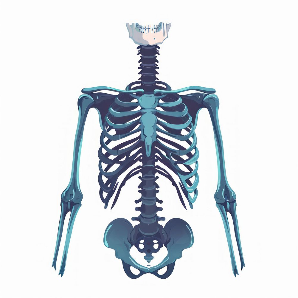 Vector flat X ray body | Premium Photo Illustration - rawpixel