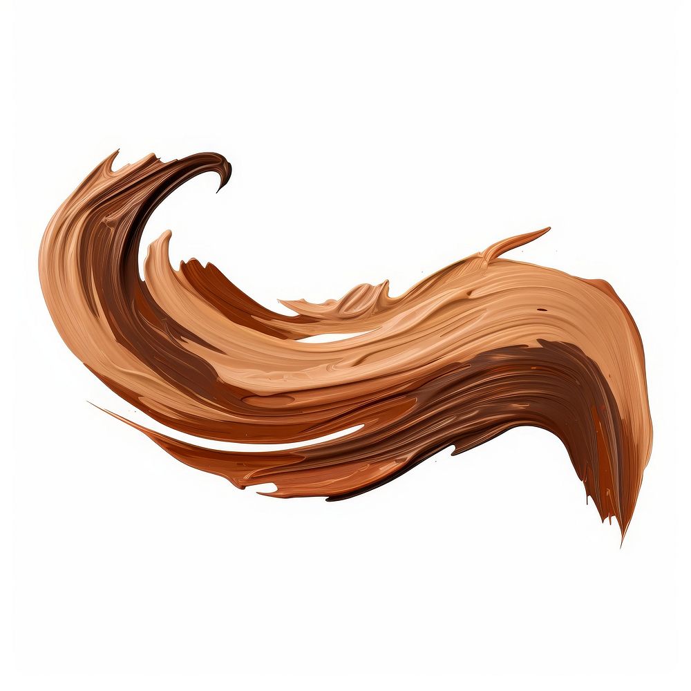 Flat brown brush stroke wood | Premium Photo Illustration - rawpixel