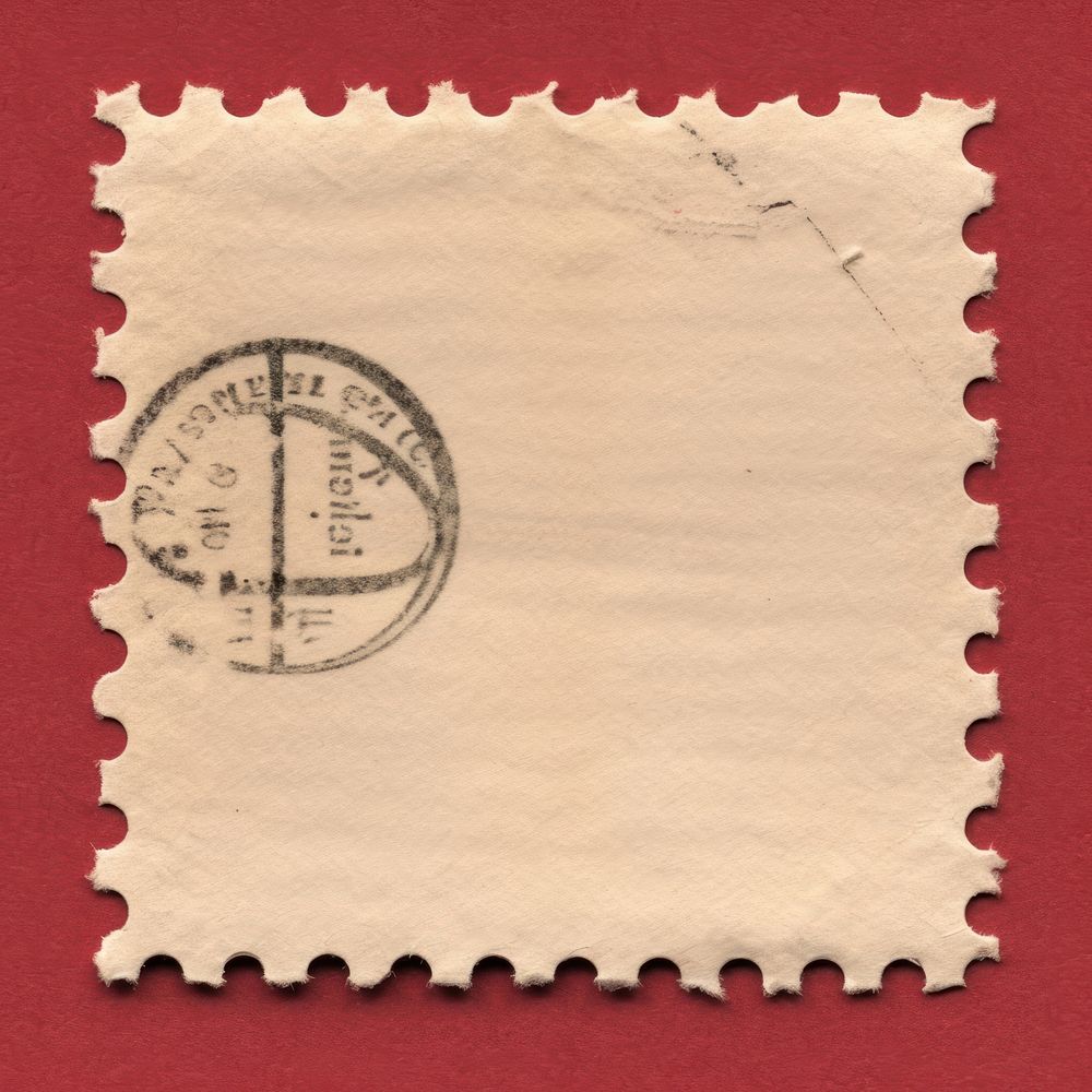 Vintage postage stamp blank paper | Free Photo Illustration - rawpixel
