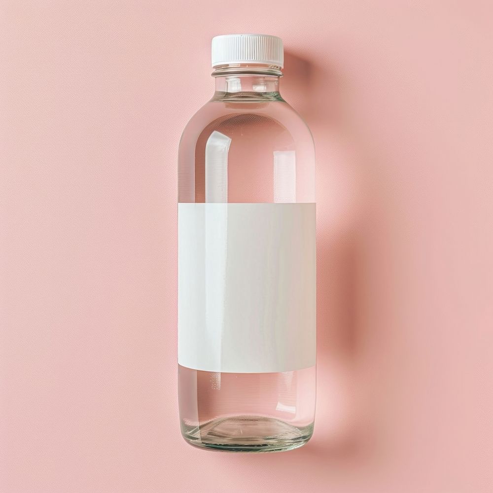Plastic bottle glass label plastic | Free Photo - rawpixel