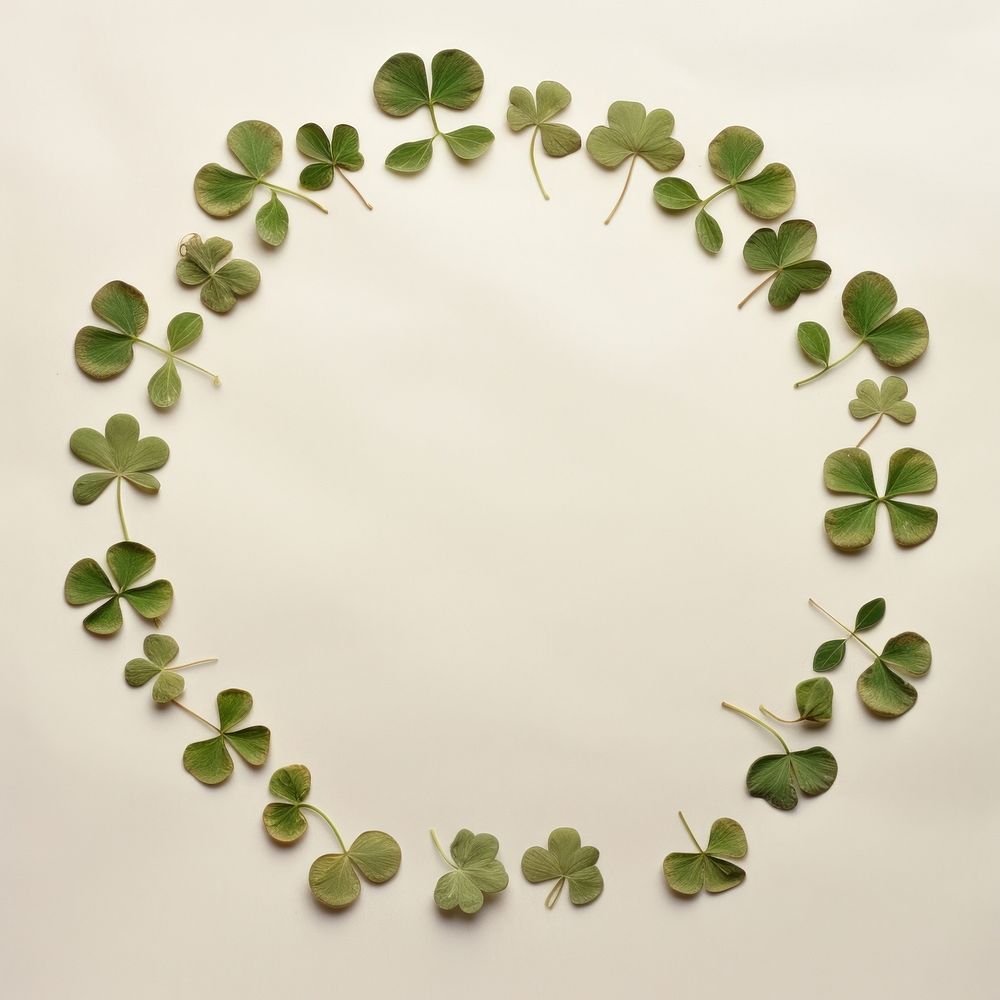 PNG Real pressed shamrock leaves | Premium Photo - rawpixel