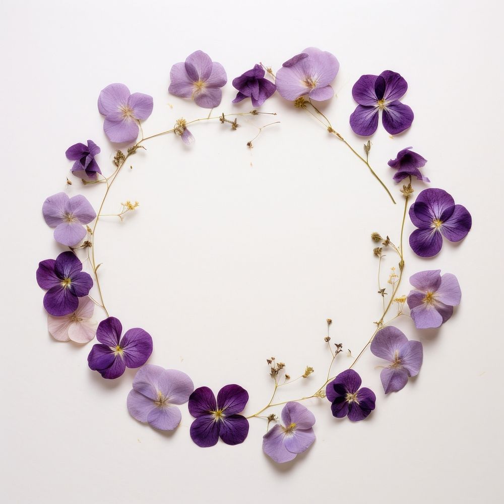 PNG Real pressed violet flowers | Premium Photo - rawpixel