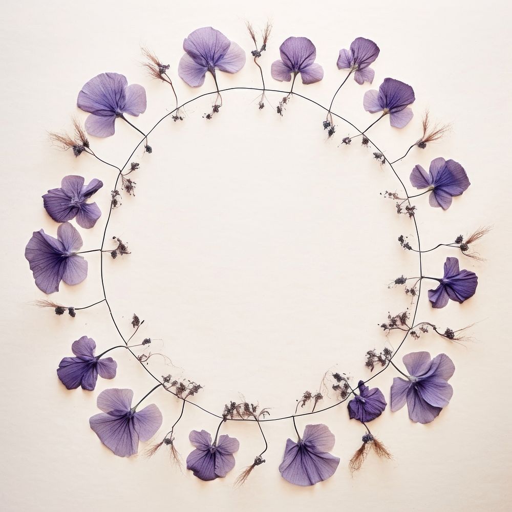 PNG Real pressed violet flowers | Premium Photo - rawpixel