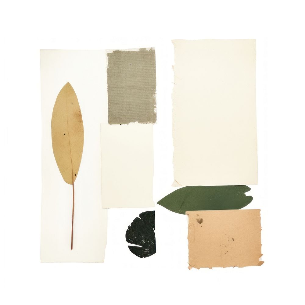 Craft paper collage element plant | Free Photo - rawpixel