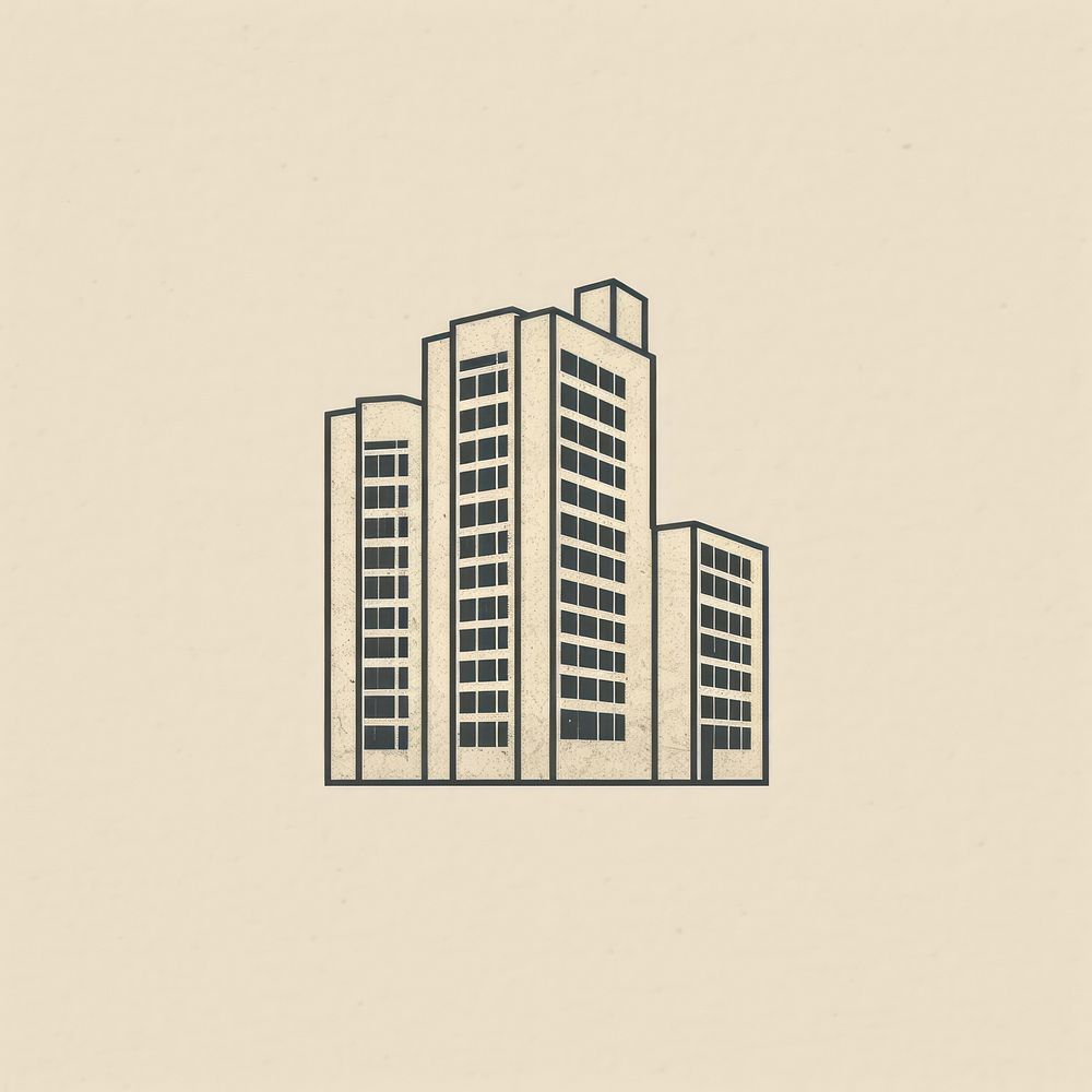 Buildings icon drawing architecture sketch. | Free Photo Illustration ...