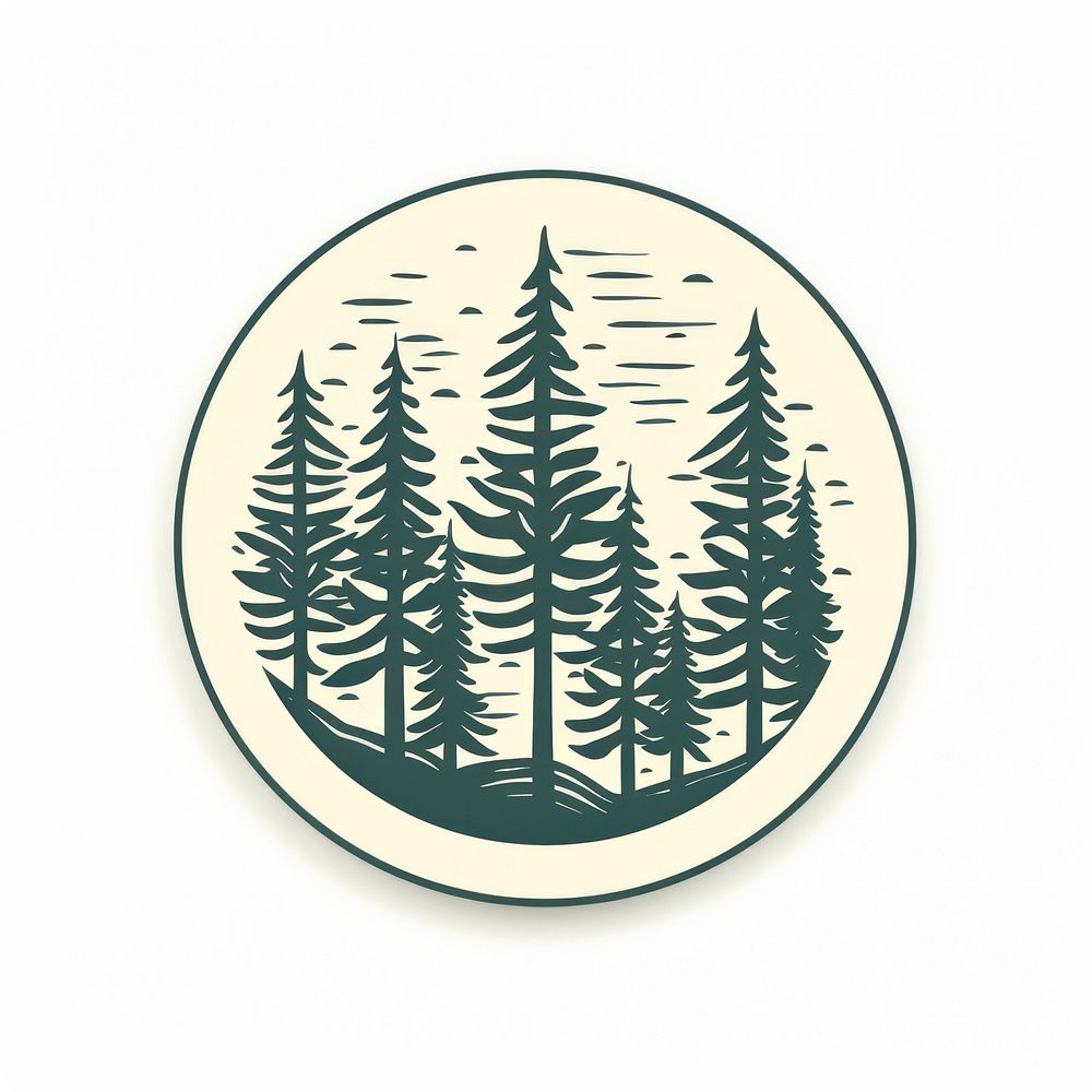 Forest icon plant shape tree | Premium Photo Illustration - rawpixel
