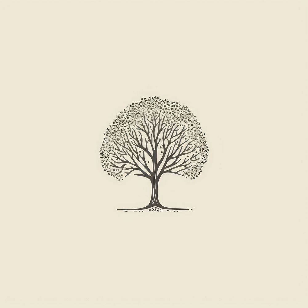 Tree icon drawing sketch plant. | Free Photo Illustration - rawpixel