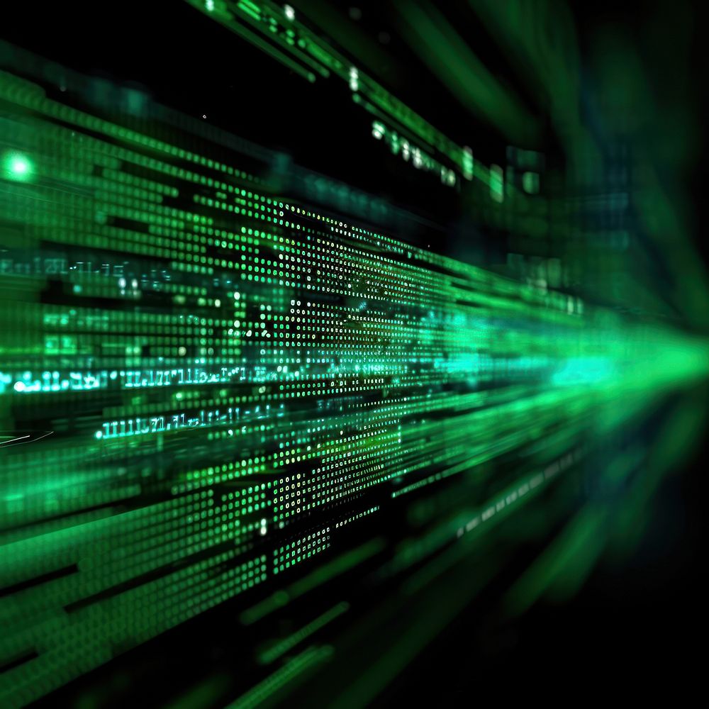 Coding screen green color light | Free Photo Illustration - rawpixel