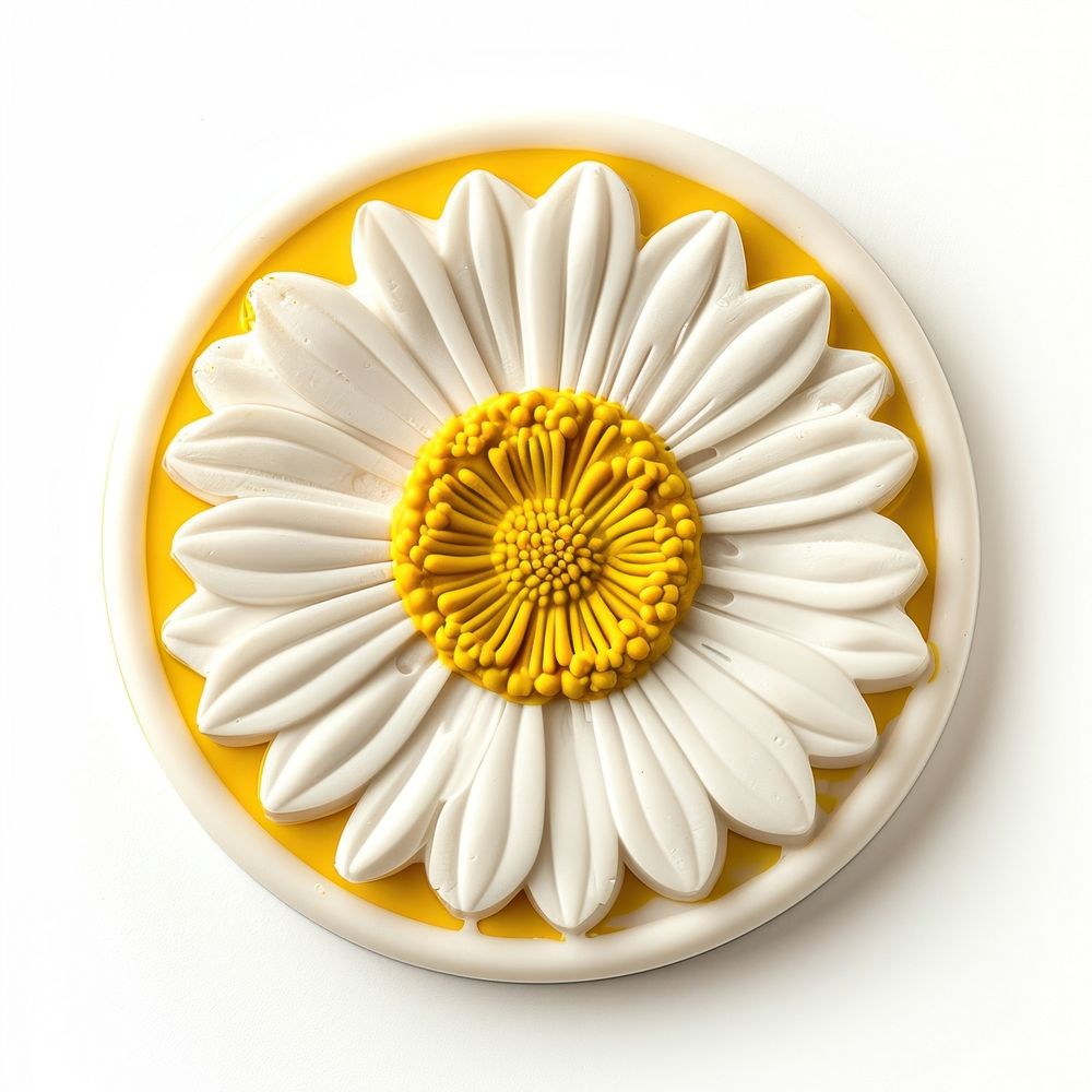 Daisy dessert flower yellow. | Premium Photo - rawpixel