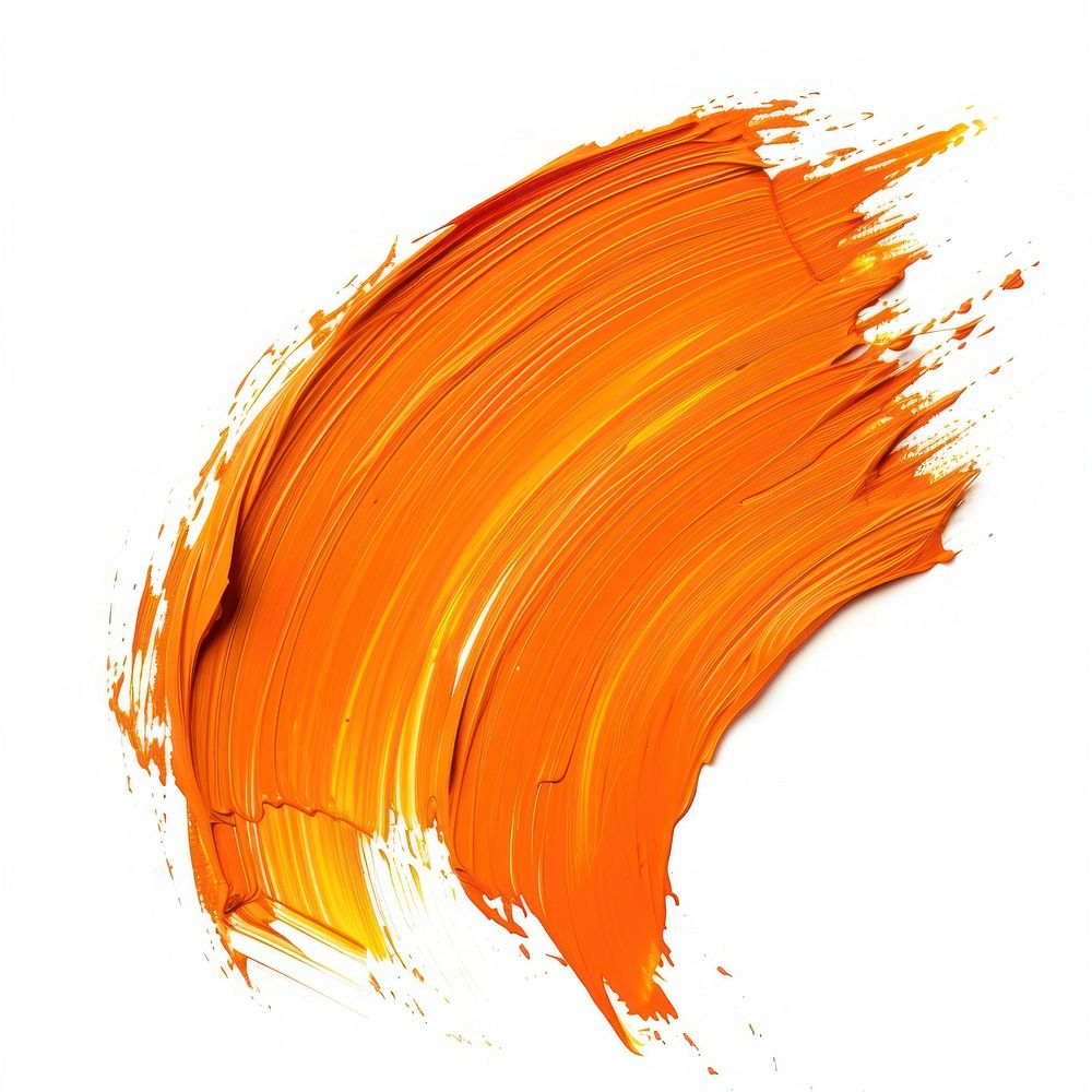 Orange brush stroke backgrounds paint | Premium Photo Illustration ...