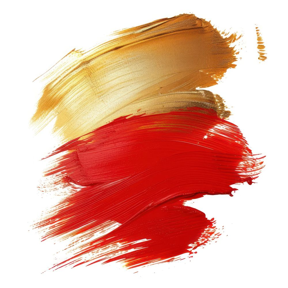 Red and gold brush stroke | Premium Photo - rawpixel