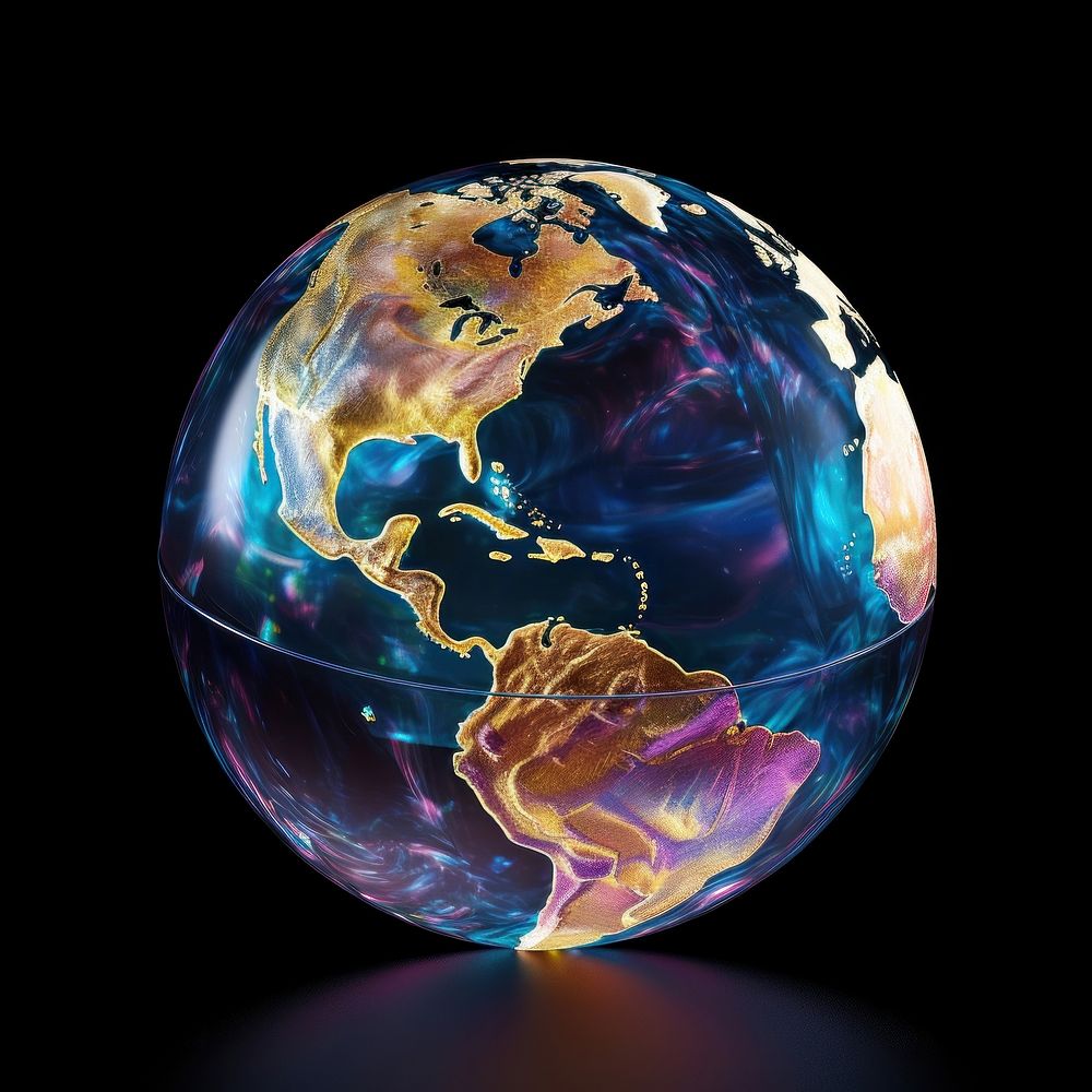 Sphere planet earth space. | Premium Photo Illustration - rawpixel