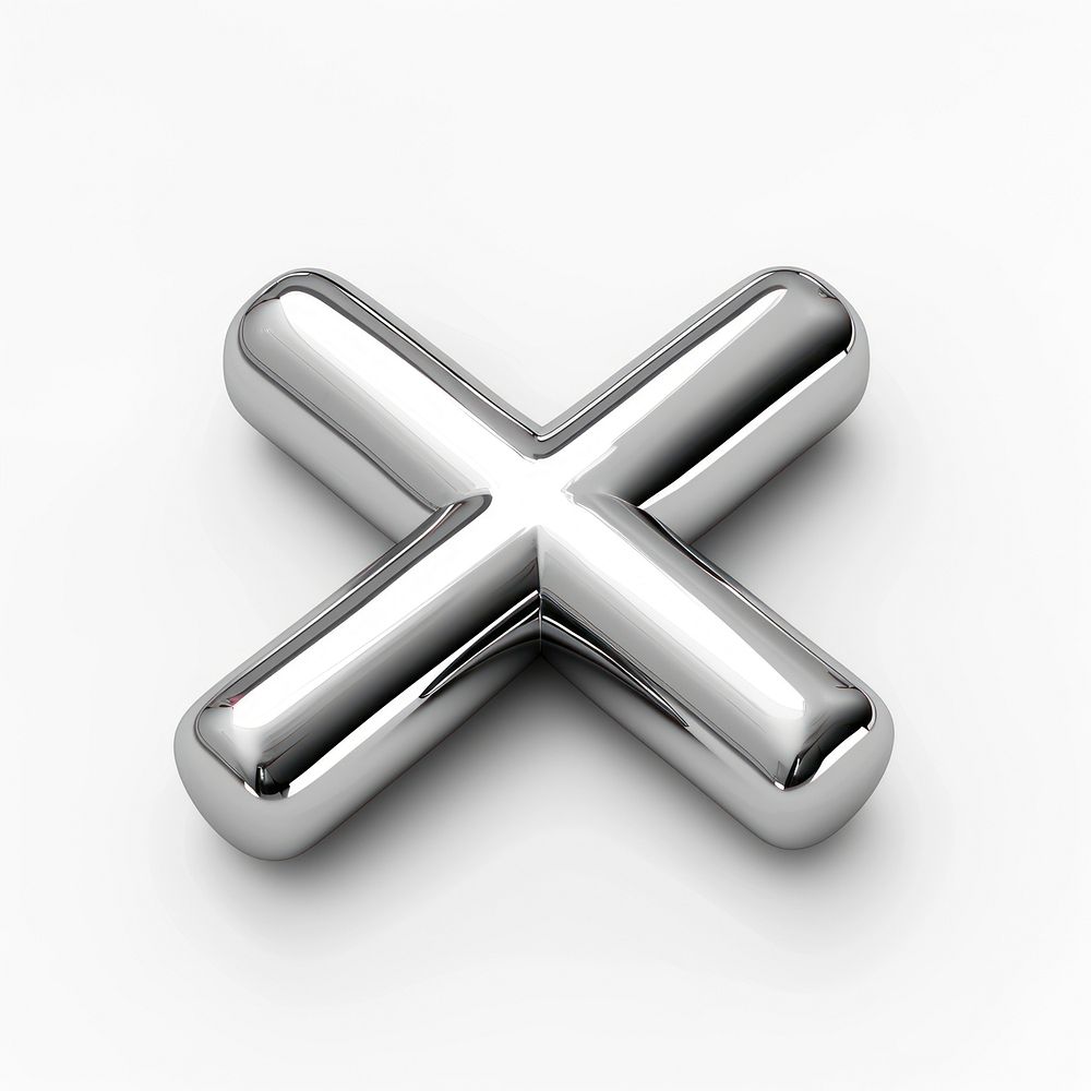 Silver symbol shape white. | Premium Photo Illustration - rawpixel