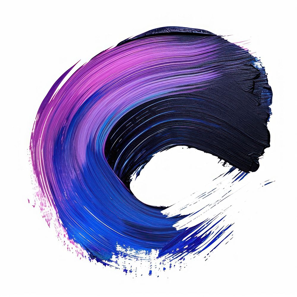 Curcle brush stroke purple paint | Free Photo - rawpixel