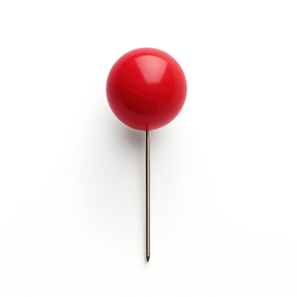 Push pin red white background | Free Photo - rawpixel