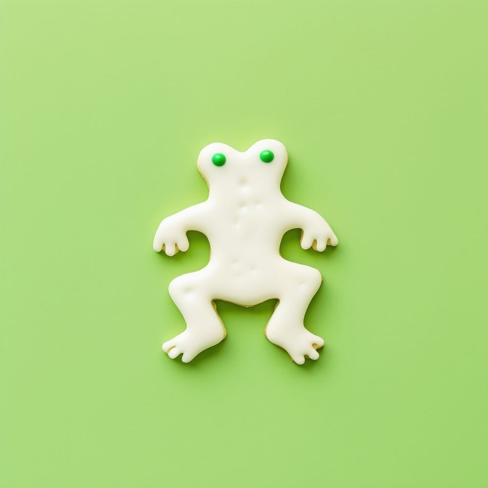 Frog cookie icing food. | Free Photo - rawpixel