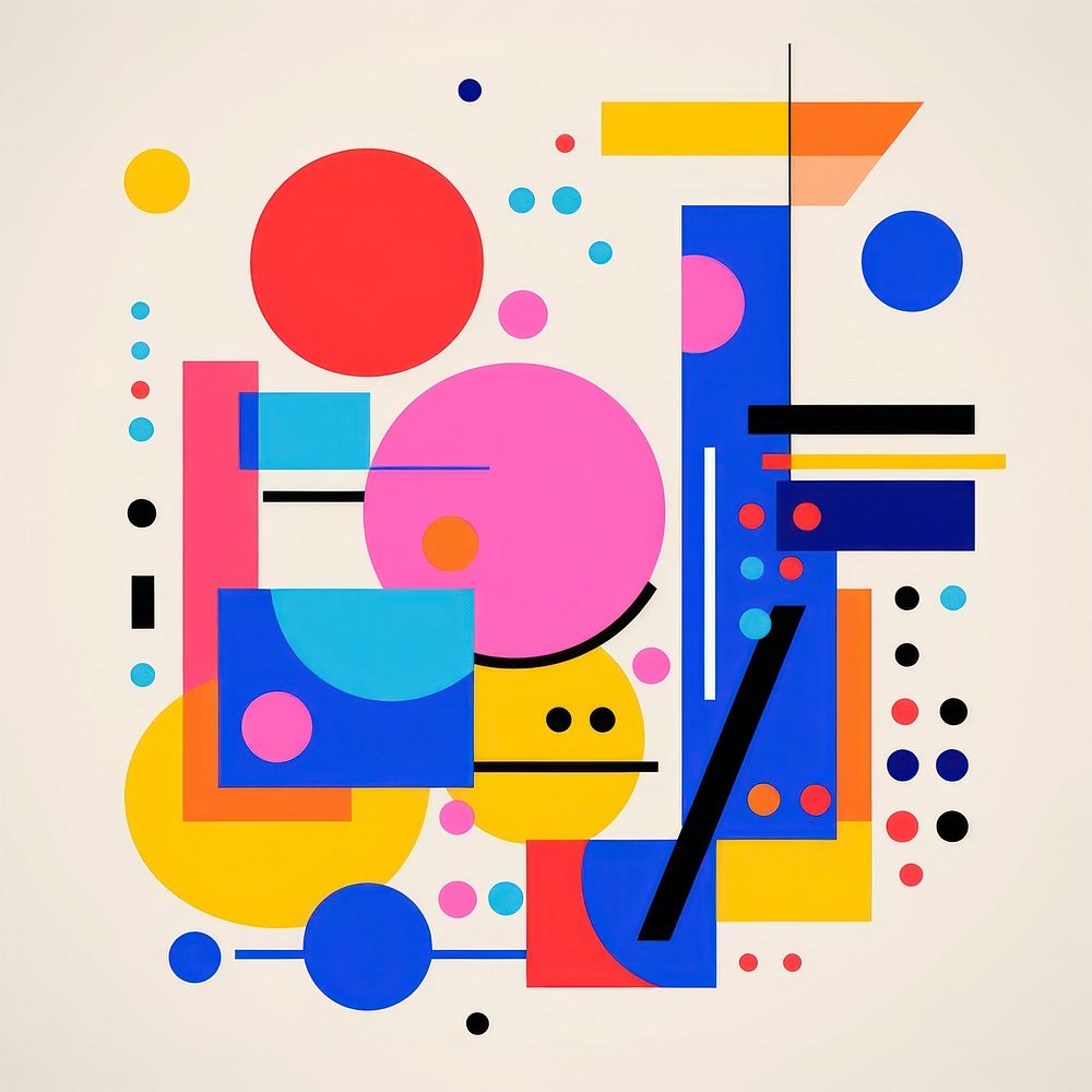 Memphis design geometric shape art | Premium Photo Illustration - rawpixel