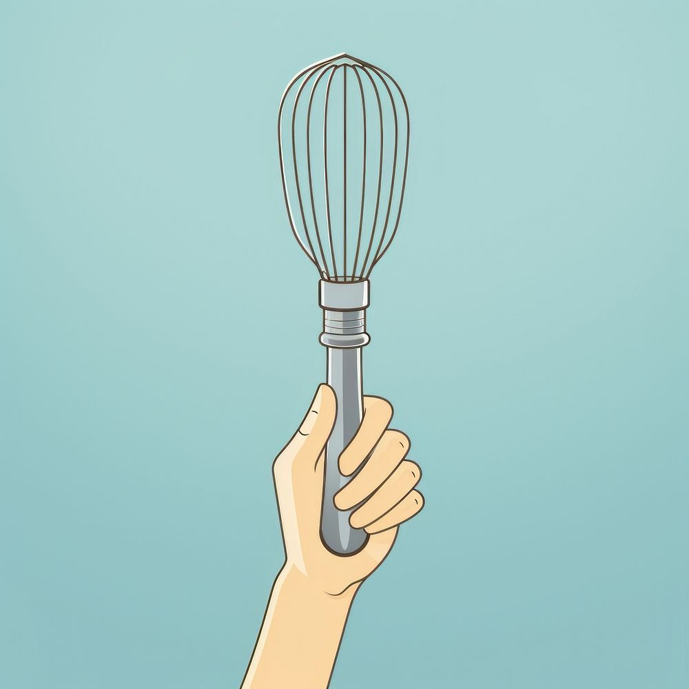 Hand holding whisk electricity technology | Free Photo Illustration ...