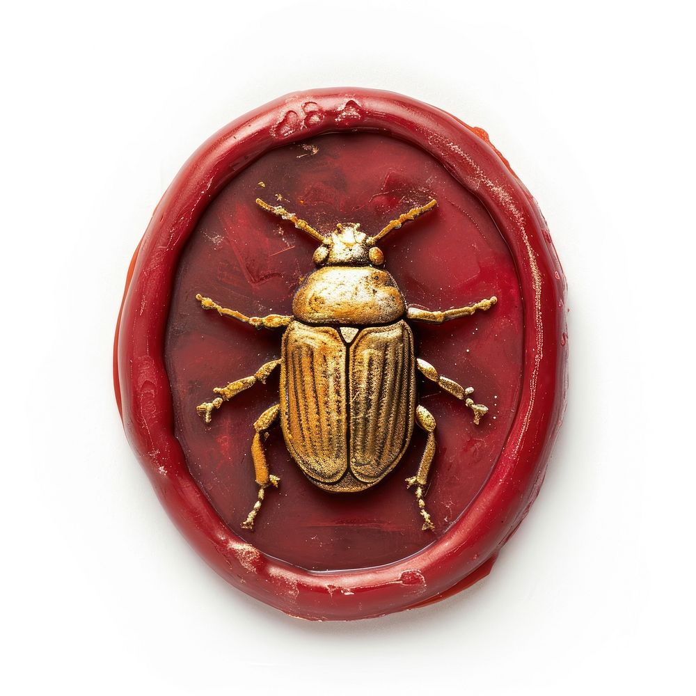 Seal Wax Stamp bug animal | Premium Photo - rawpixel
