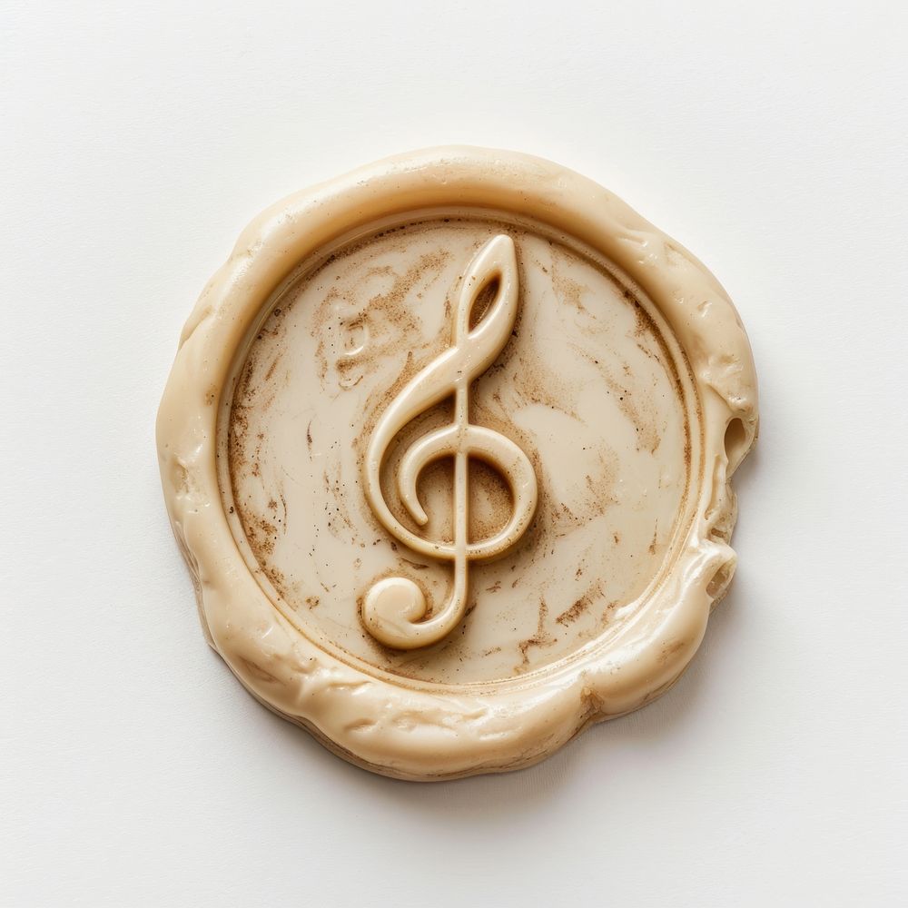 Seal Wax Stamp music notes | Free Photo - rawpixel