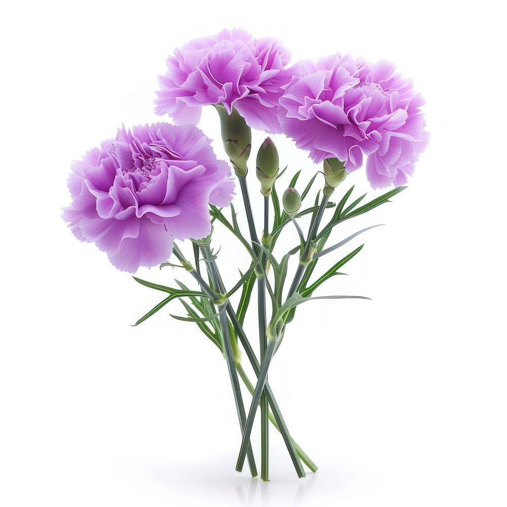 Purple Carnation bouquet carnation flower | Free Photo - rawpixel