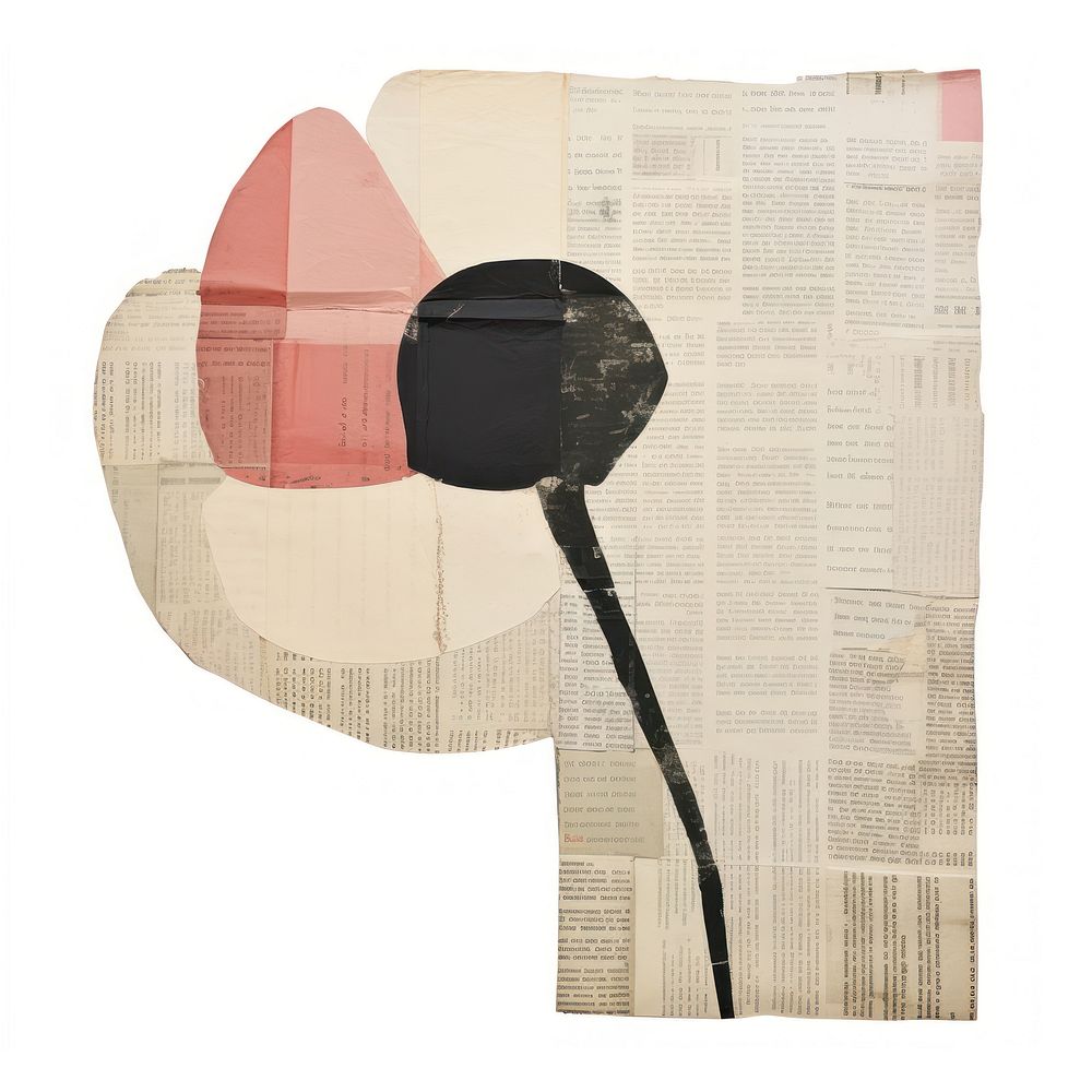 Flower paper collage element drawing | Free Photo Illustration - rawpixel