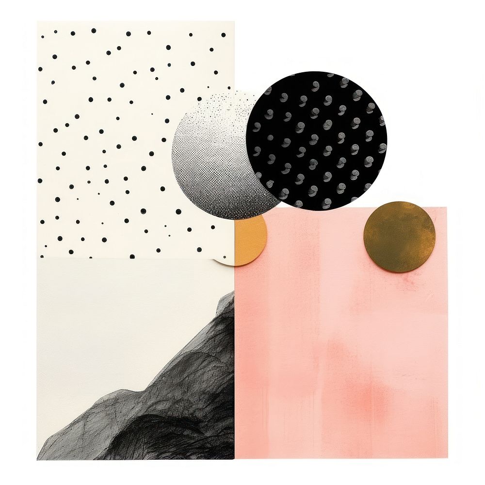 Craf paper collage pattern painting | Premium Photo Illustration - rawpixel