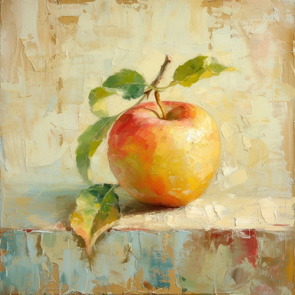 Apple painting apple fruit. | Premium Photo Illustration - rawpixel