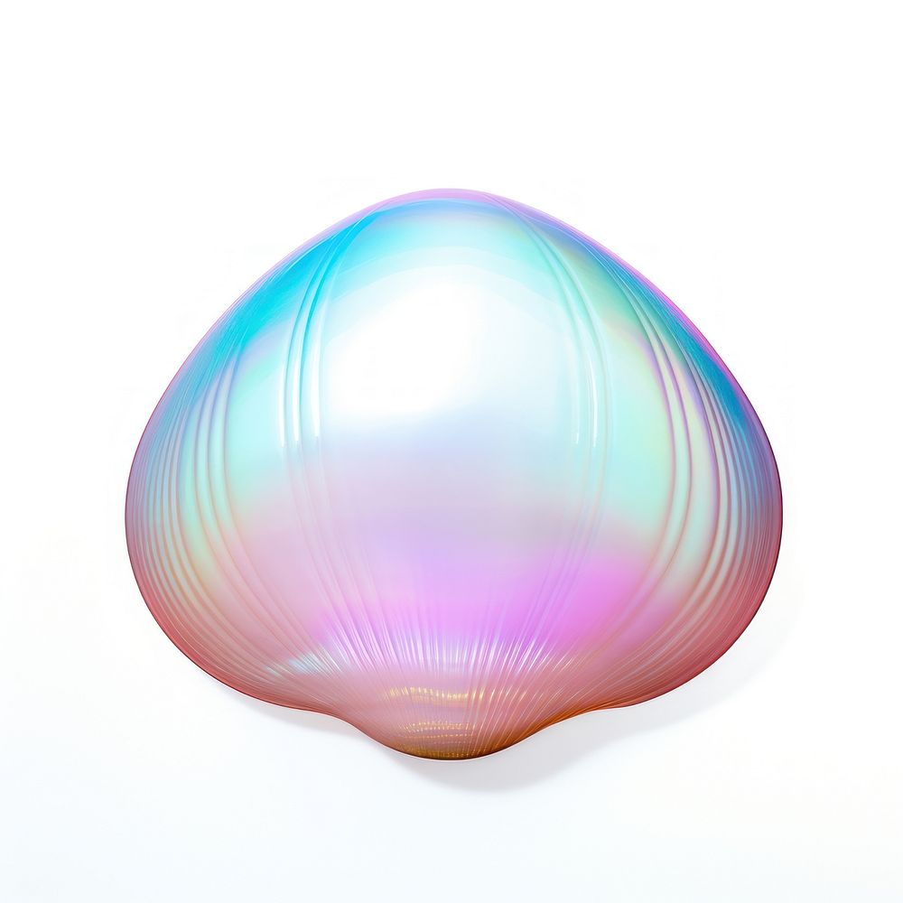 Surrealistic painting shell sphere white | Premium Photo Illustration ...