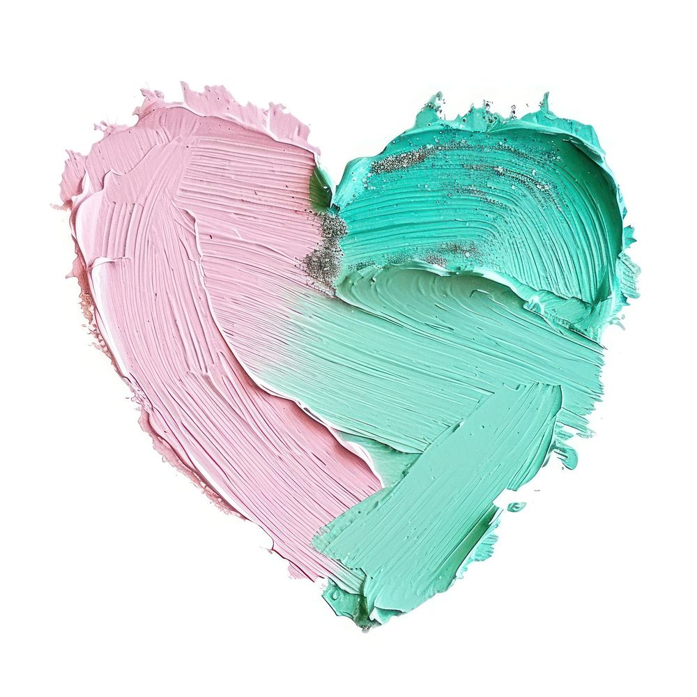 Paint heart shape brush stroke | Free Photo - rawpixel