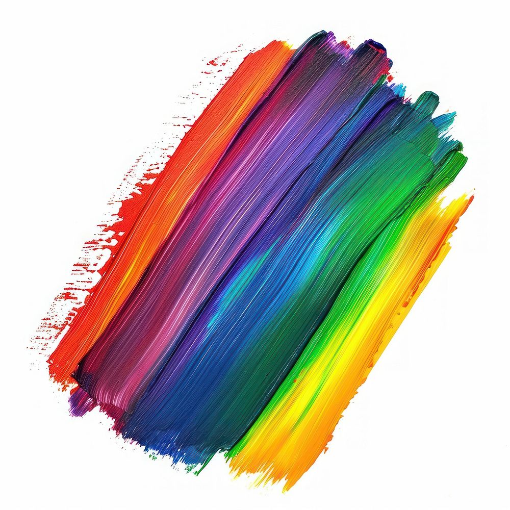 Rectangle rainbow brush stroke backgrounds | Premium Photo - rawpixel