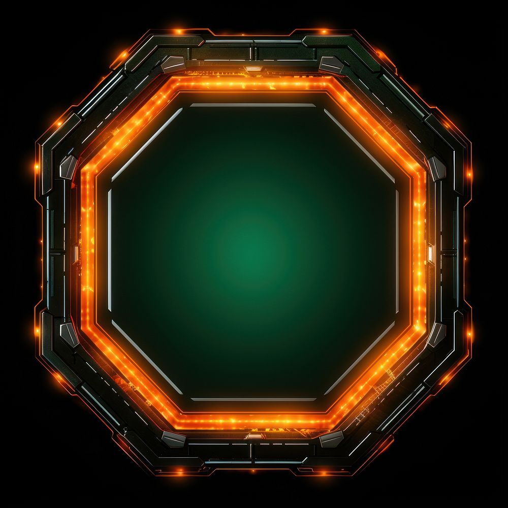 Pentagon Frame light technology pattern | Free Photo Illustration ...