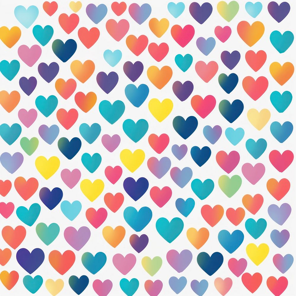 Heart pattern backgrounds creativity. | Free Photo Illustration - rawpixel