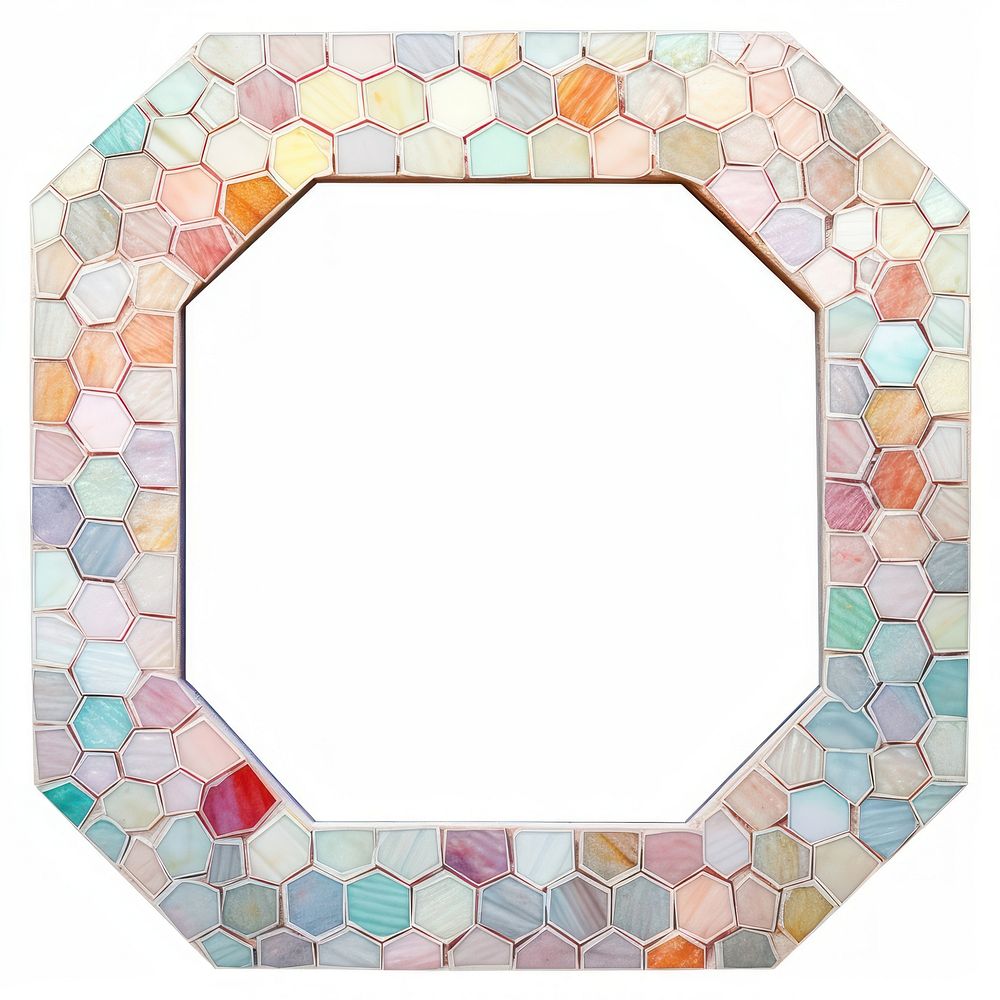 Octagon mosaic photo art. | Premium Photo - rawpixel