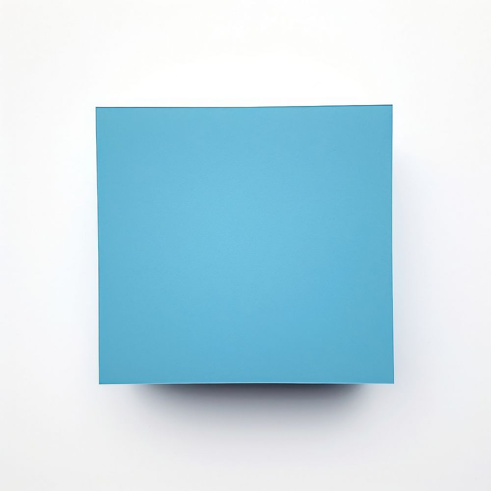 Square shape paper blue wall. | Premium Photo - rawpixel