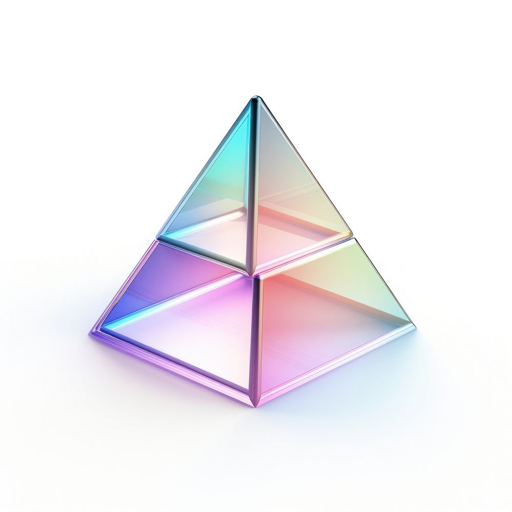 Geometric white background refraction abstract. | Premium Photo ...