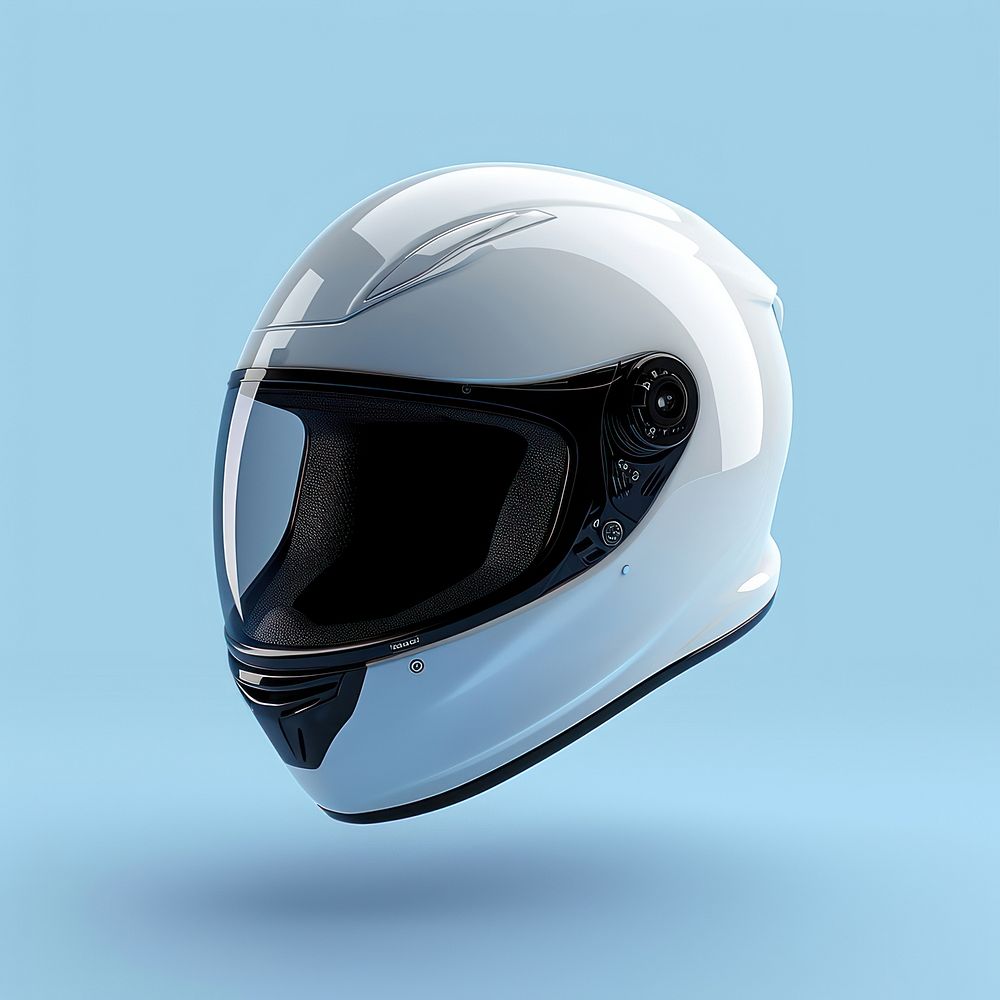 Front side motorcycle helmet blue | Free Photo - rawpixel