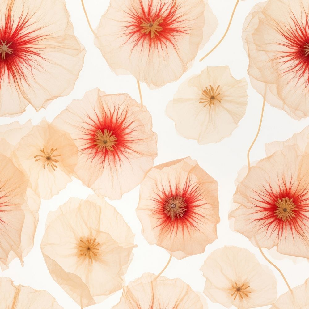 Real Pressed poppy pattern flower | Free Photo - rawpixel
