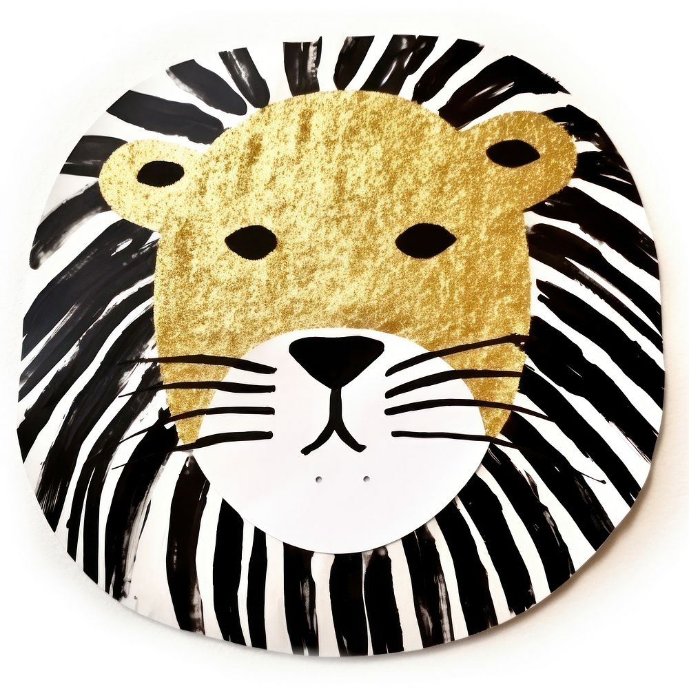 Lion shape ripped paper white | Premium Photo Illustration - rawpixel