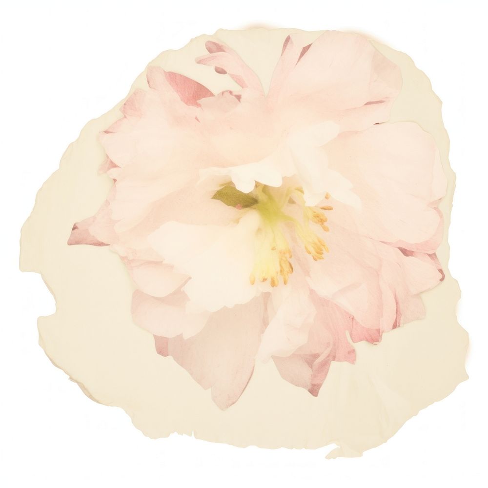 Peony ripped paper flower petal | Premium Photo - rawpixel