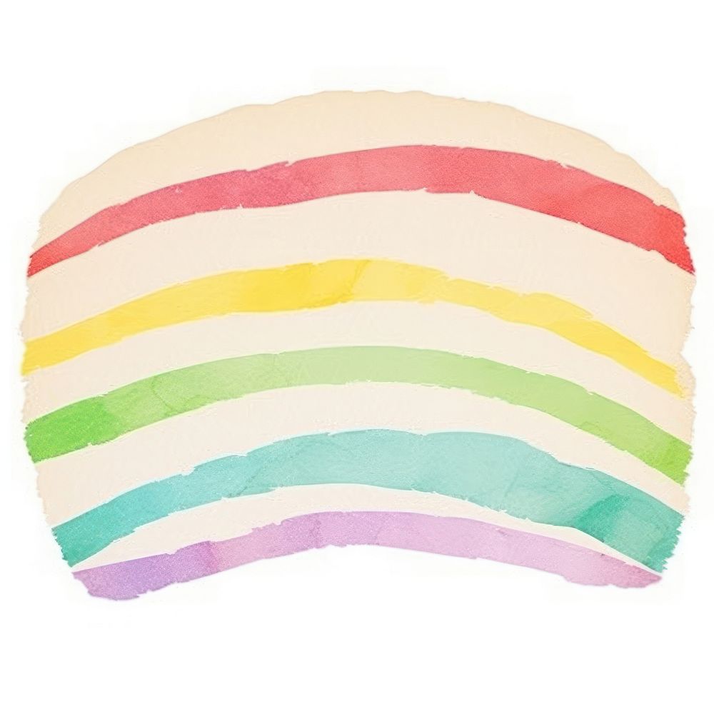 Rainbow ripped paper white background | Free Photo - rawpixel