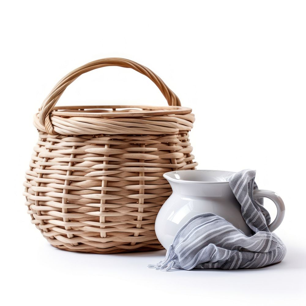 Pottery Scandinavian busket pottery basket | Free Photo - rawpixel