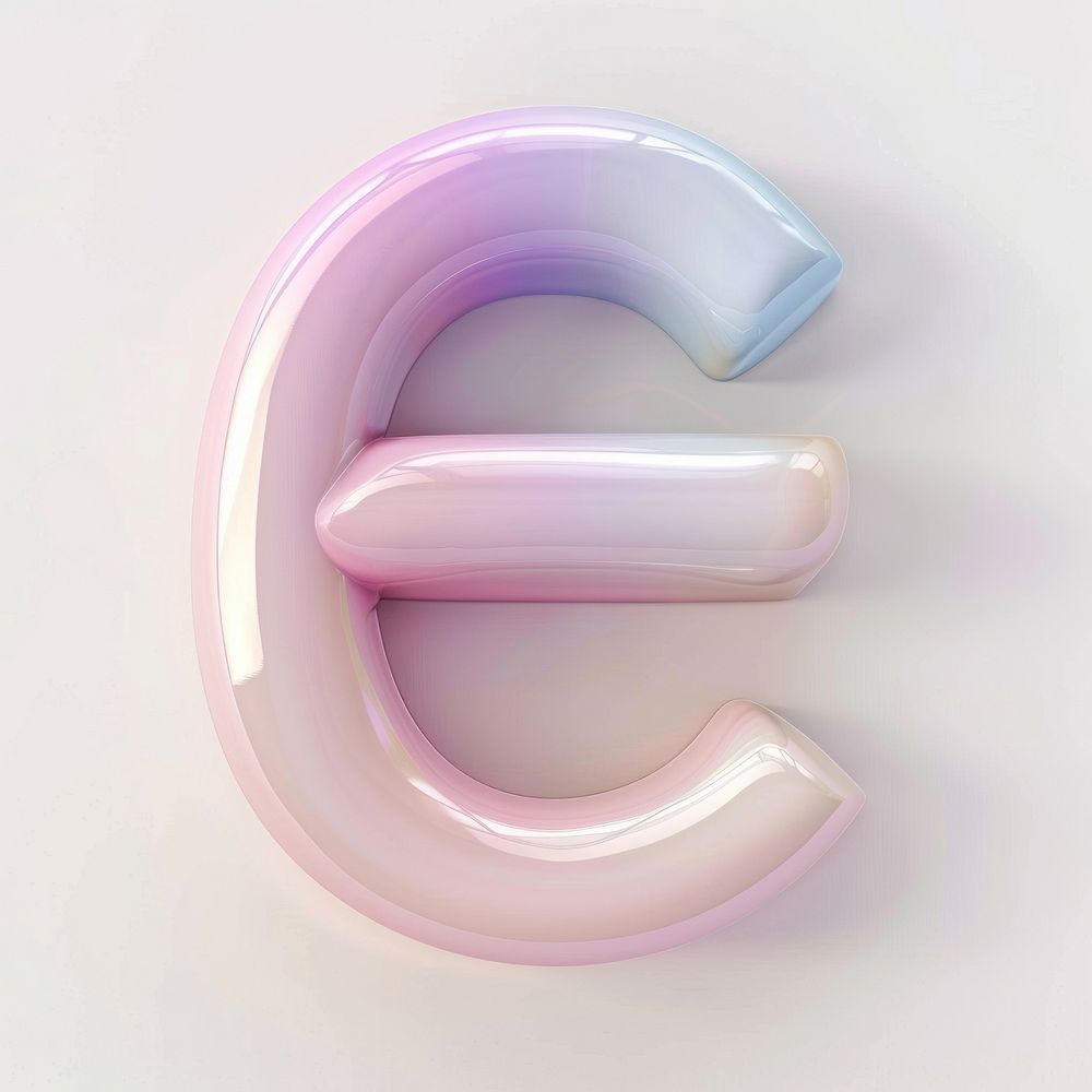 Letter E number symbol shape. | Free Photo Illustration - rawpixel