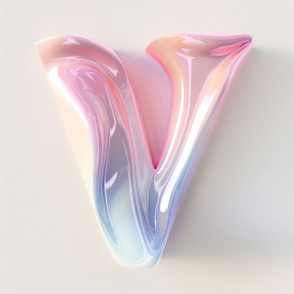 Letter V abstract white background | Free Photo Illustration - rawpixel