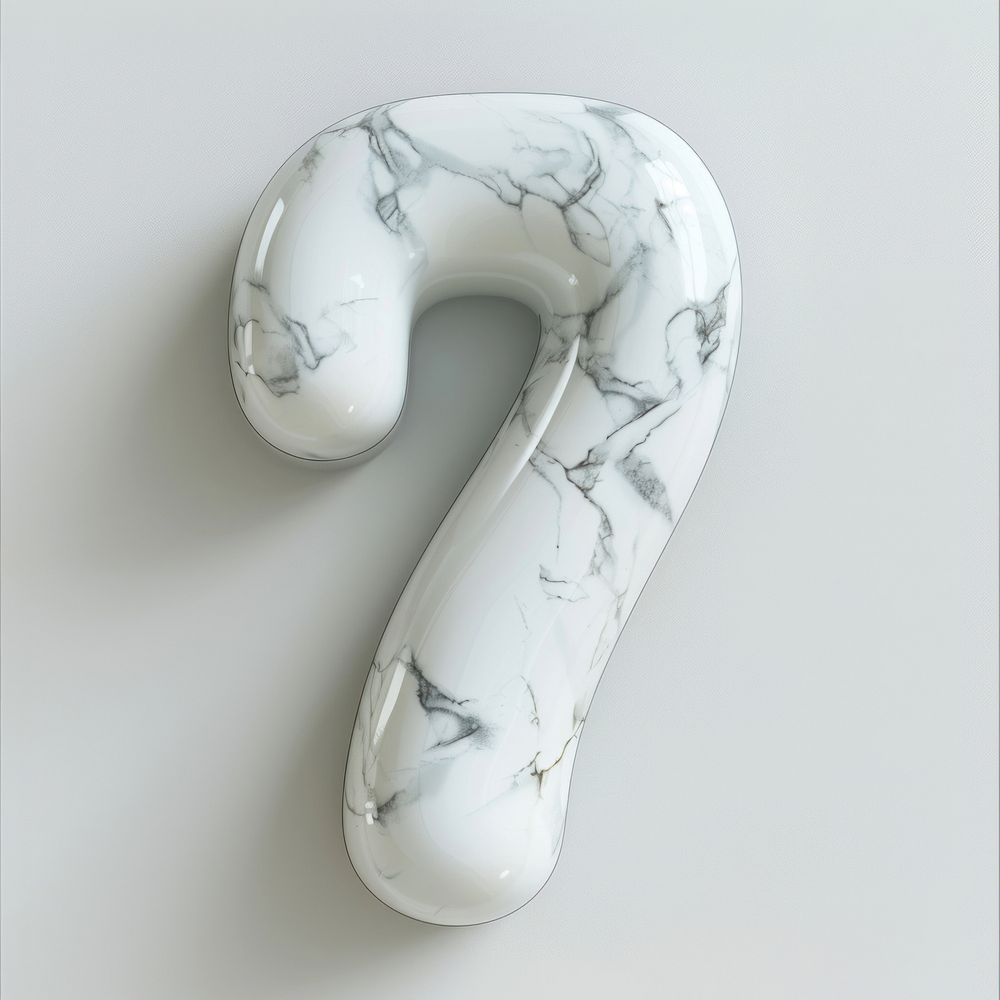 Number 7 number symbol white. | Free Photo Illustration - rawpixel