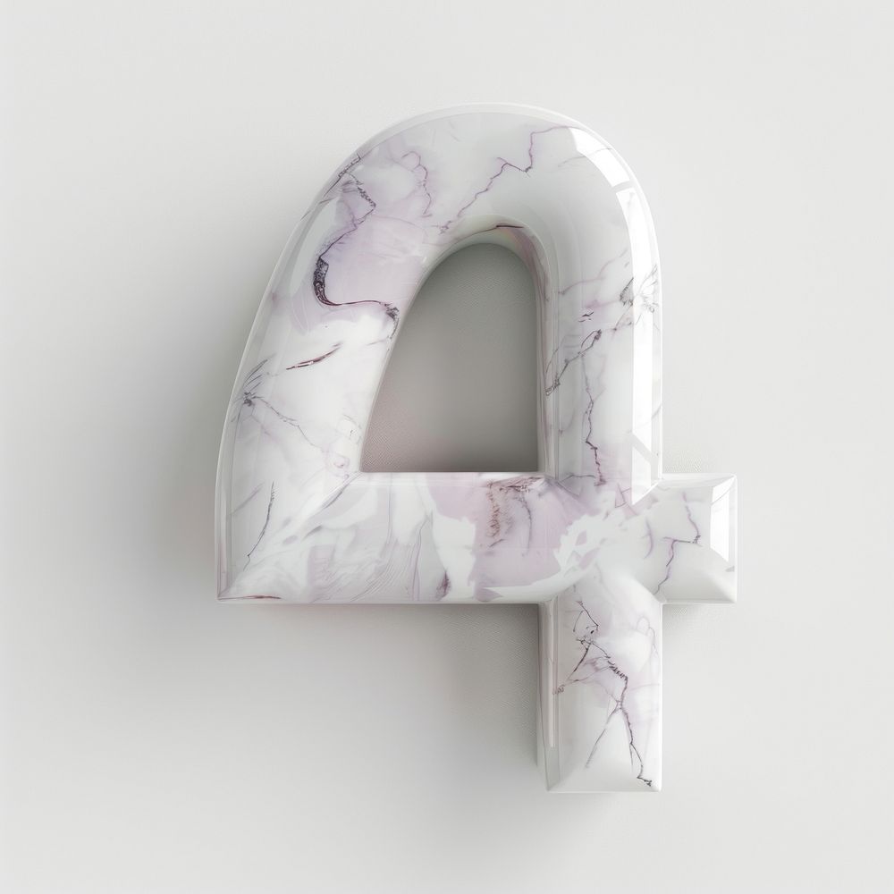 Number 4 symbol number white. | Premium Photo Illustration - rawpixel