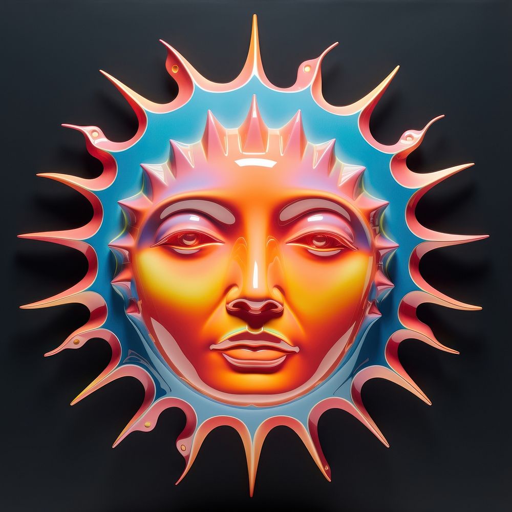 Sun art representation creativity | Free Photo Illustration - rawpixel