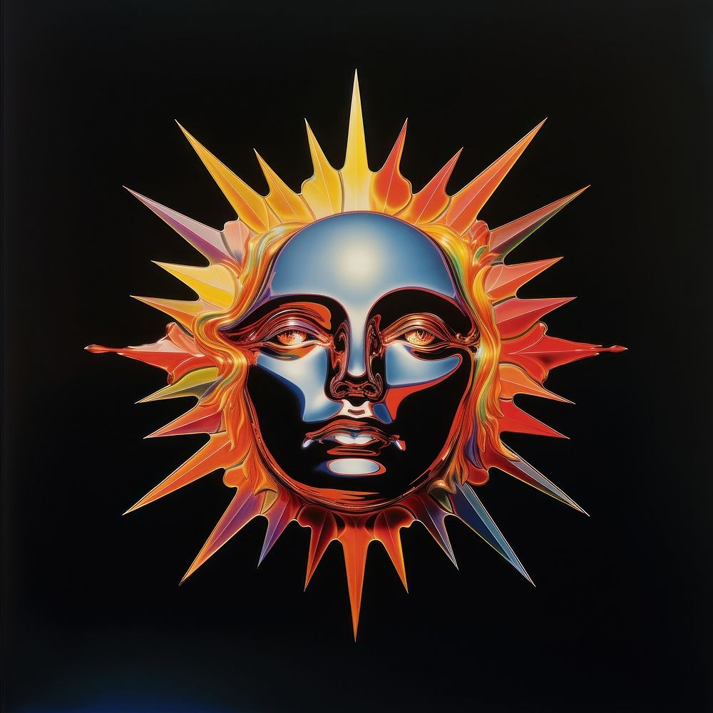 Sun art representation photography. | Premium Photo Illustration - rawpixel