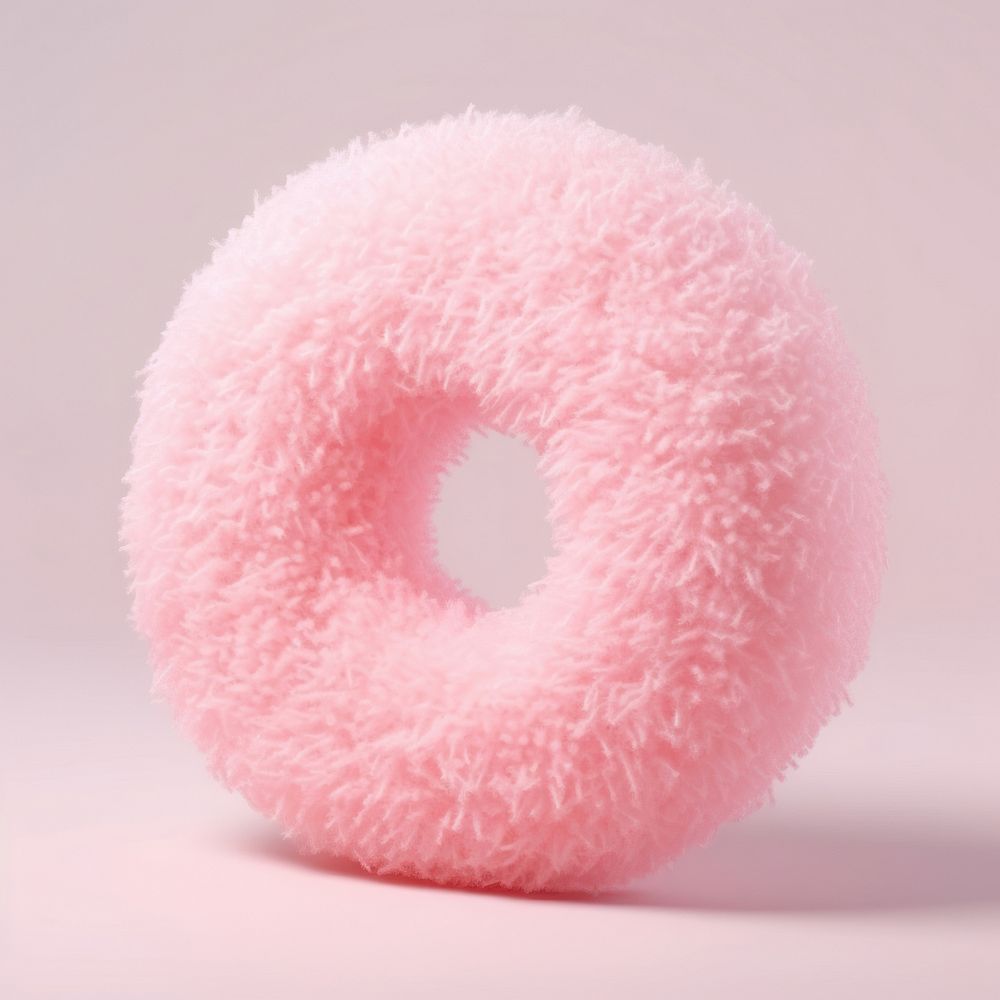 Fluffy donut confectionery doughnut textile. | Free Photo Illustration ...