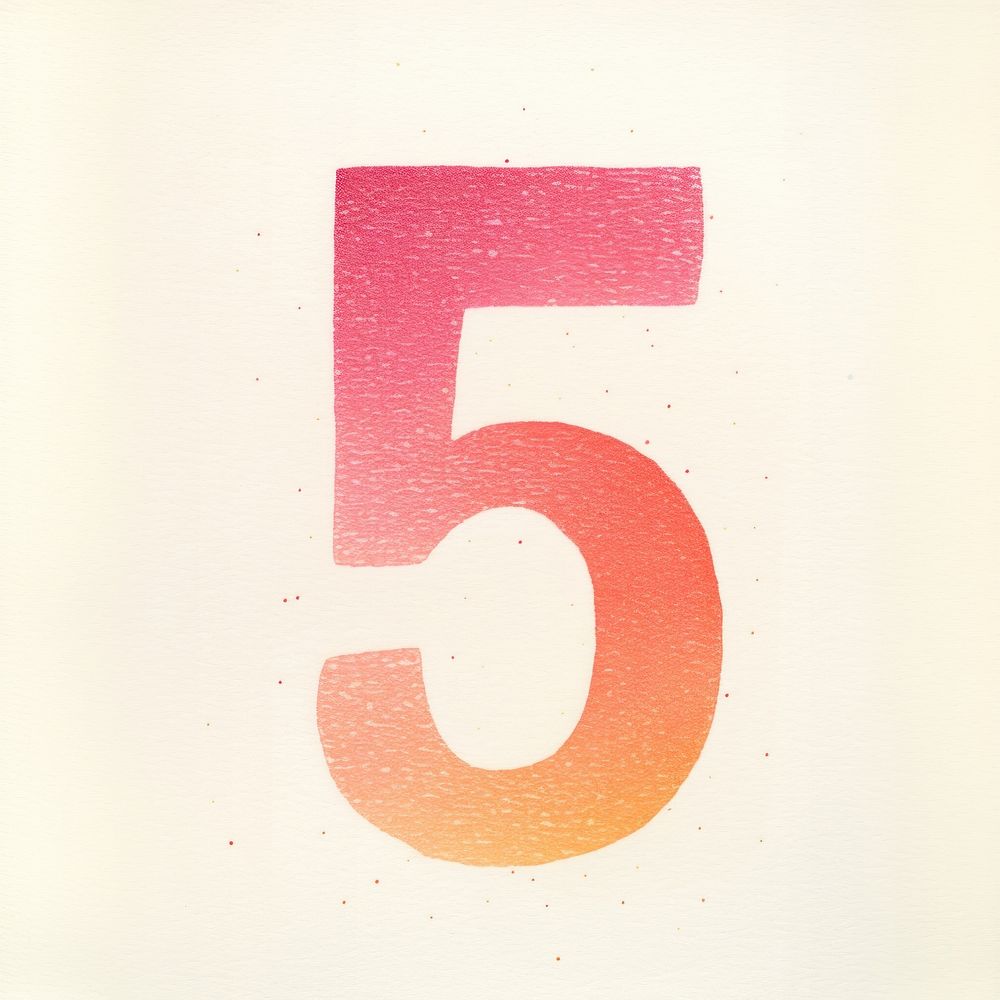 Number letters 5 text alphabet | Free Photo Illustration - rawpixel